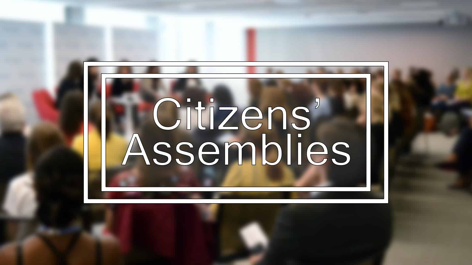 Citizens’ Assemblies – the best form of co-production? — The ...