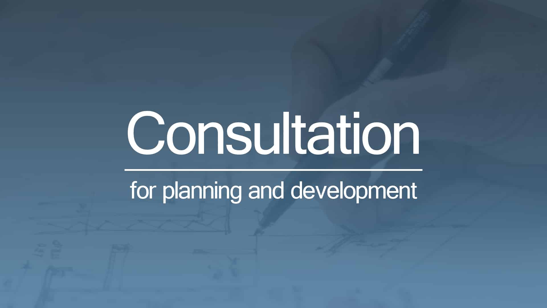 Consultation for planning and development — The Consultation Institute