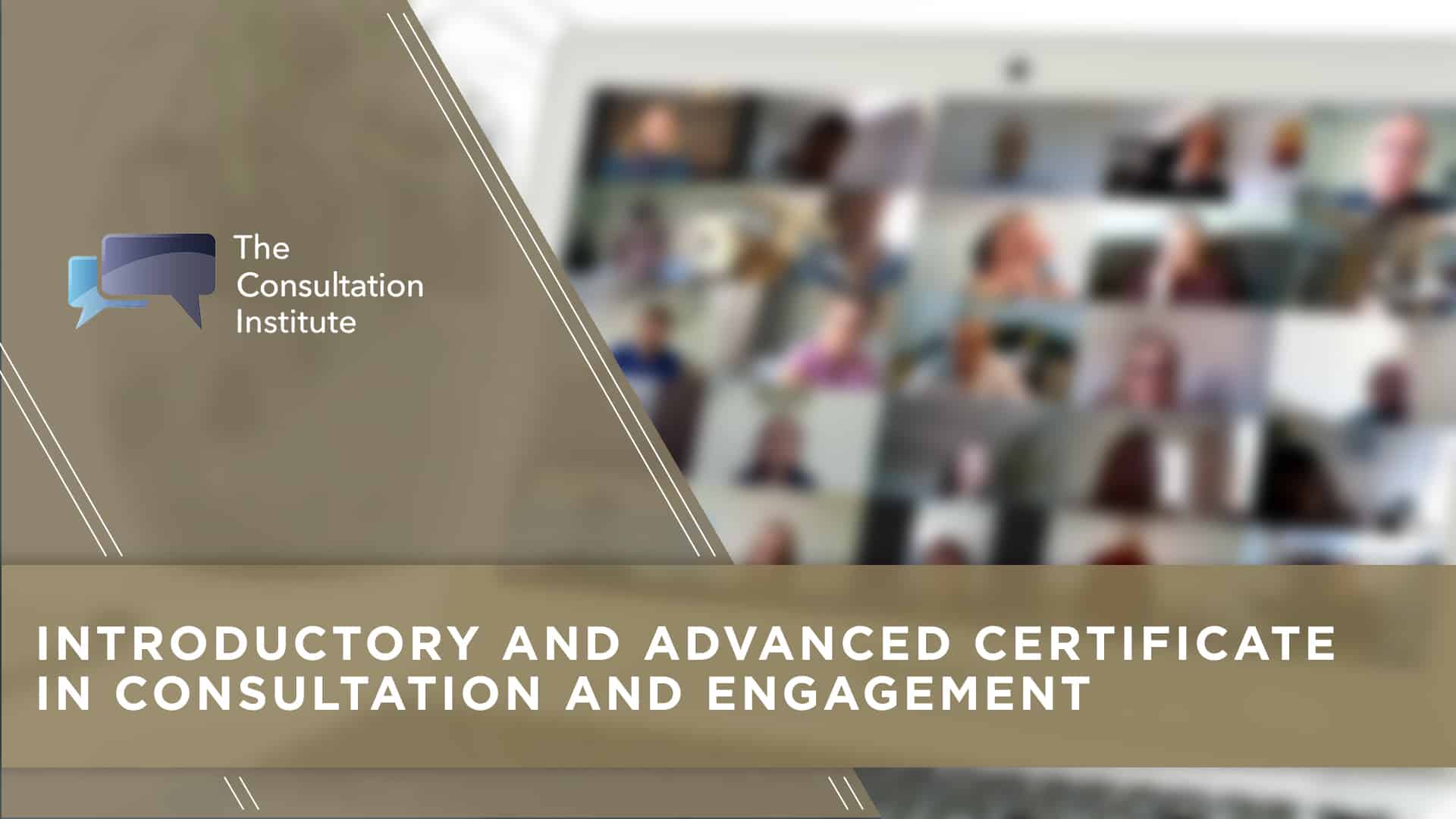Introductory and Advanced Certificate in Consultation & Engagement ...